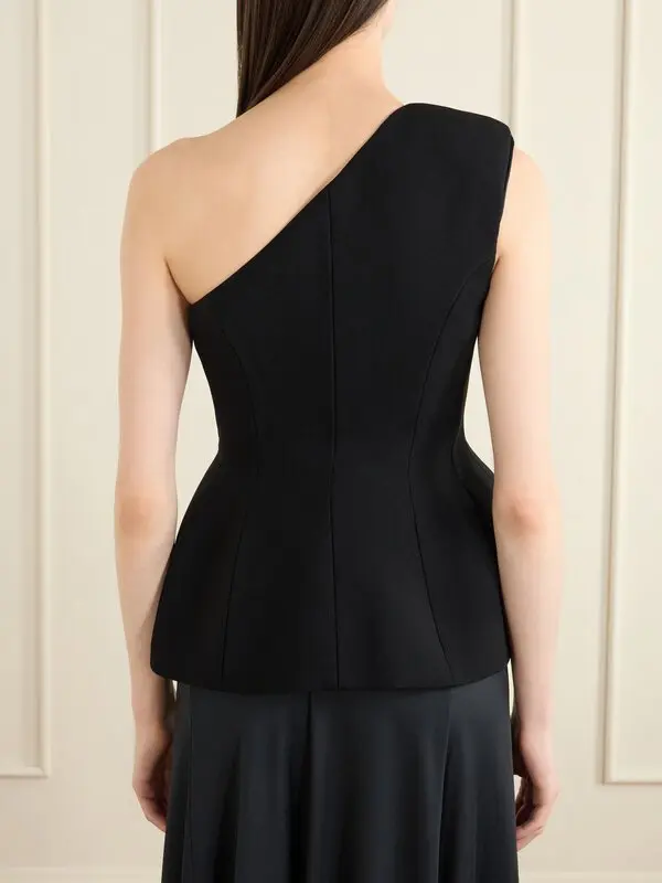 ROKSANDA Vela One-shoulder Cutout Top