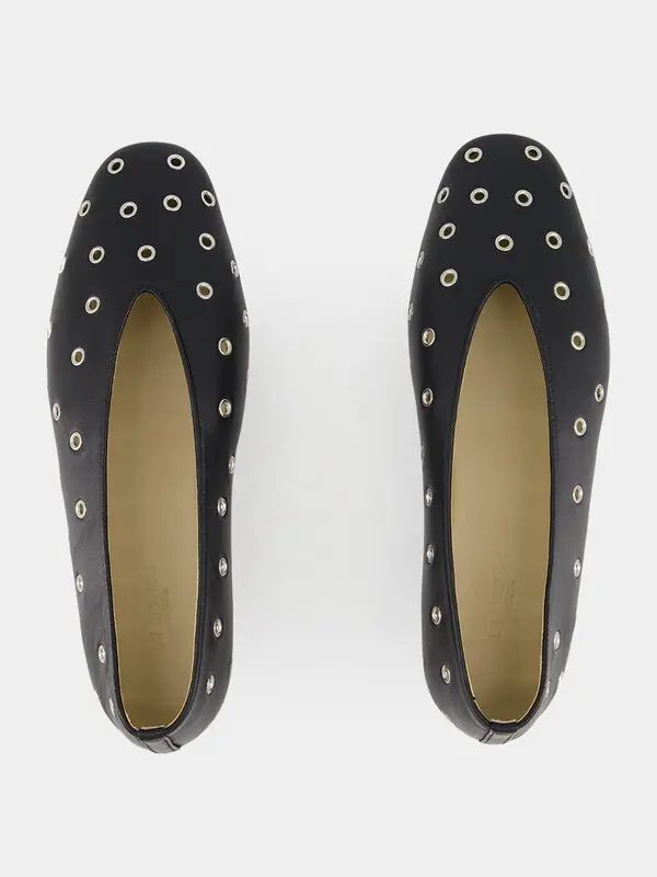 Le Monde Beryl Regency Slippers - Black