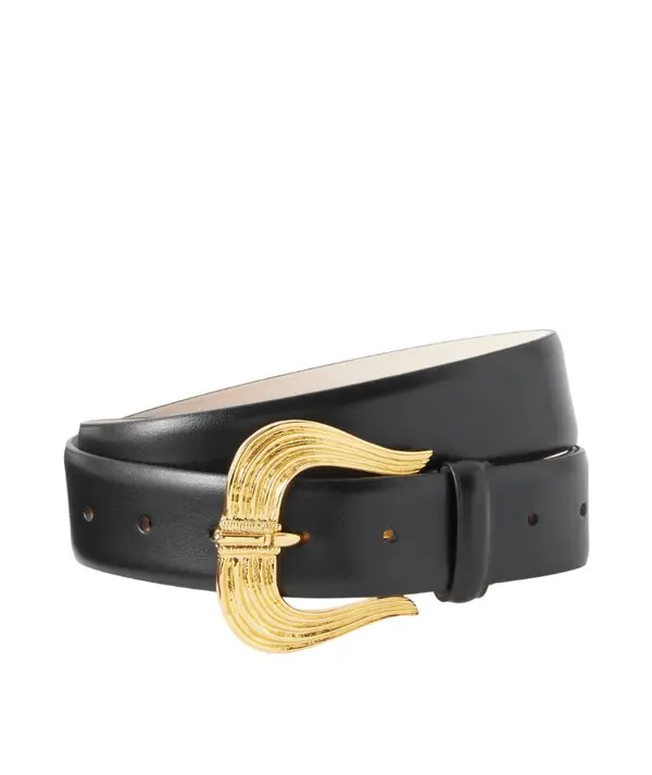 DEHANCHE Cupid Leather Belt - Black
