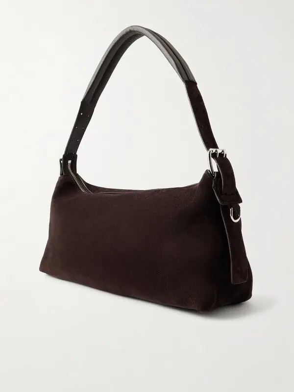 LEMAIRE Belted Baguette Leather Shoulder Bag