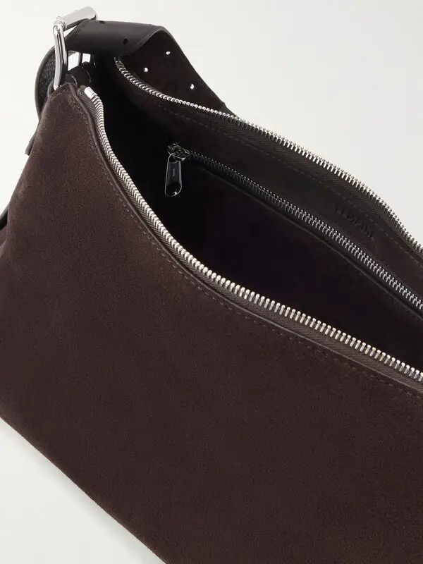 LEMAIRE Belted Baguette Leather Shoulder Bag