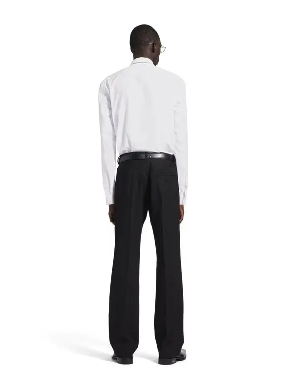 Balenciaga Straight Fit Tailored Trousers