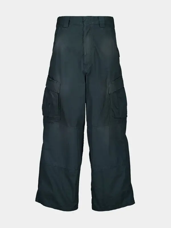 Balenciaga Large Cargo Pants - Green