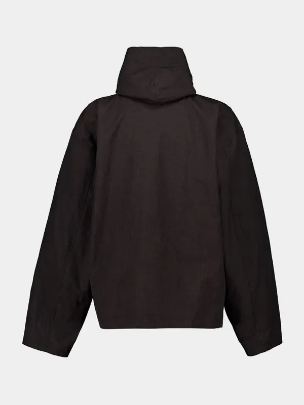 Balenciaga Hooded Zip-up Jacket