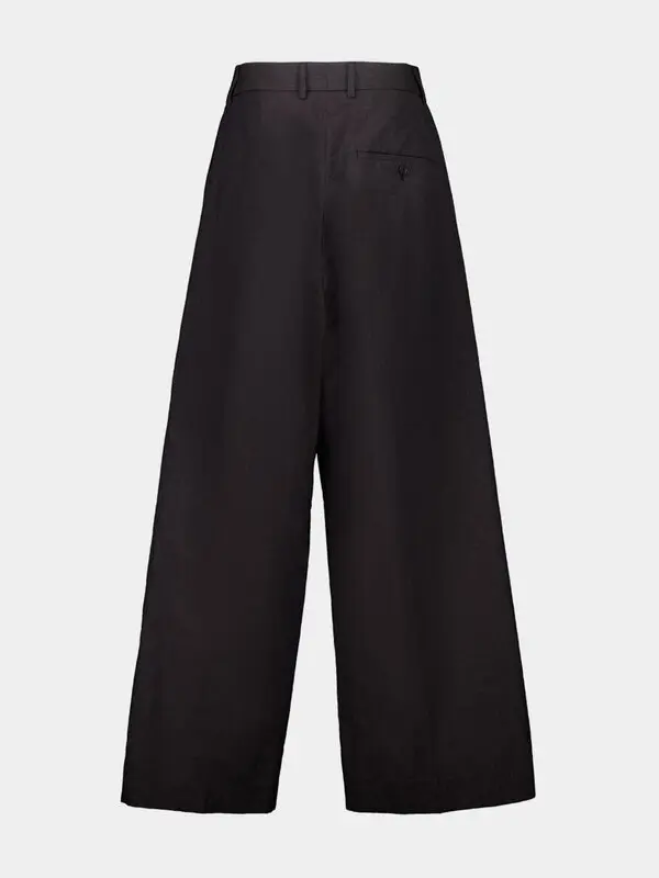 Balenciaga Cotton Large-fit Trousers