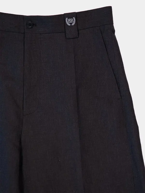Balenciaga Cotton Large-fit Trousers