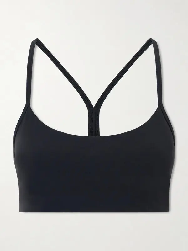 Lululemon Flow Y A/b Light Support Nulu Sports Bra - Black
