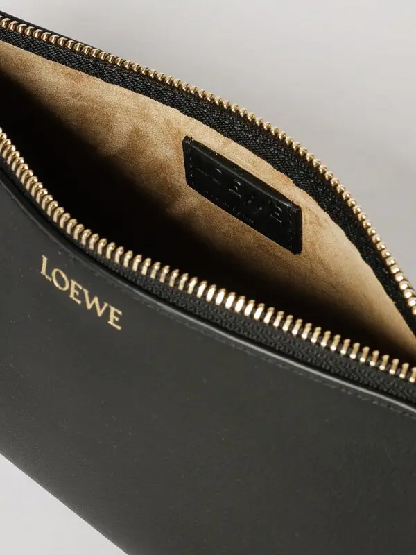 Loewe Joya Nappa Pouch - Black 1