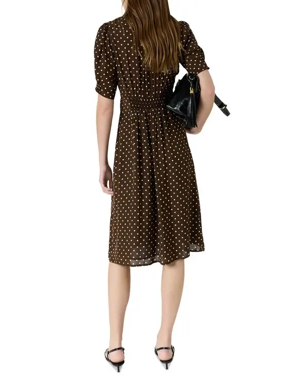 Gerard Darel Rohya Puffed Sleeve Dress