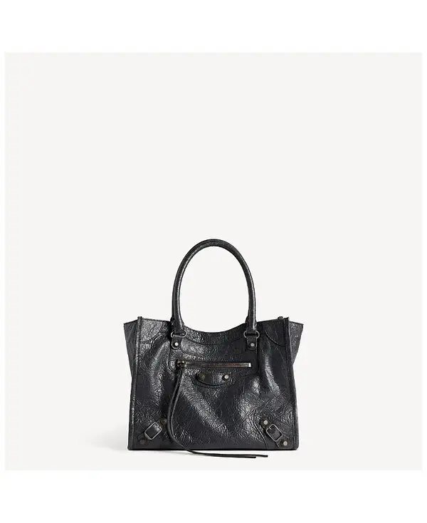 Balenciaga Le City Mini Tote Bag - Black