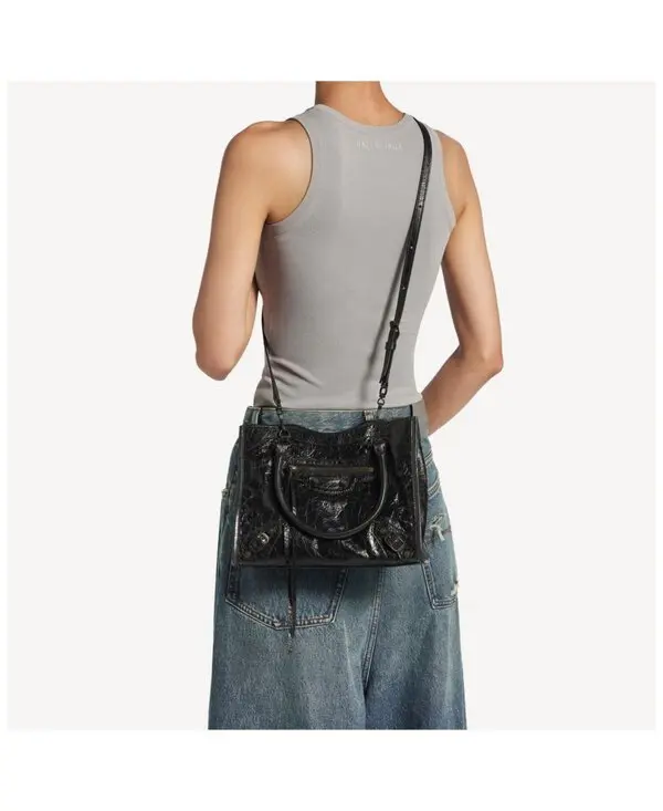 Balenciaga Le City Mini Tote Bag - Black