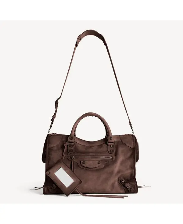 Balenciaga Le City Medium Bag - Light Espresso