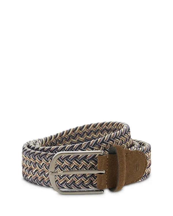 Boggi Milano Braided Belt - Brown