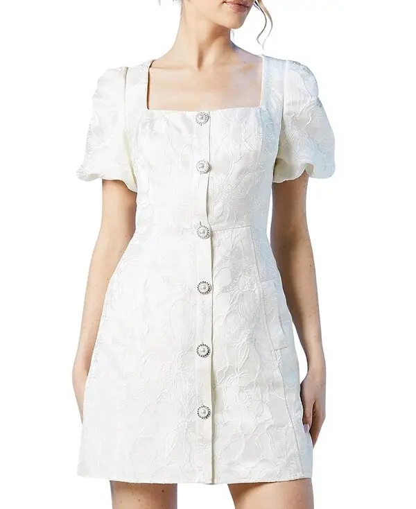 Coast Jewel Button Mini Dress