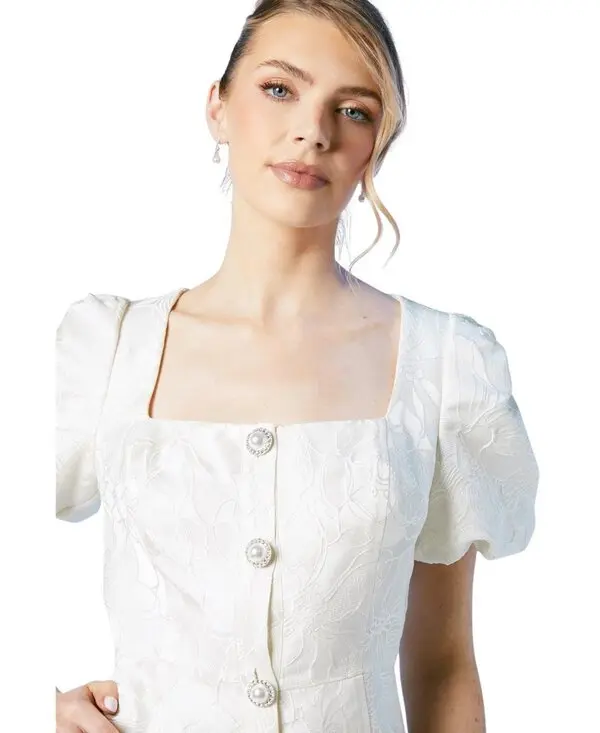 Coast Jewel Button Mini Dress