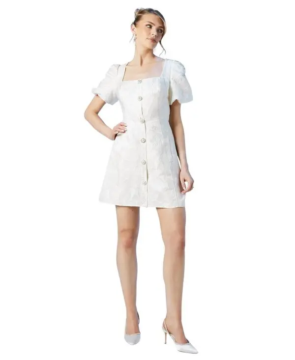 Coast Jewel Button Mini Dress