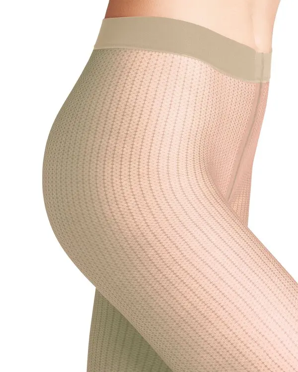 Falke Body Chain Tights - Champagne