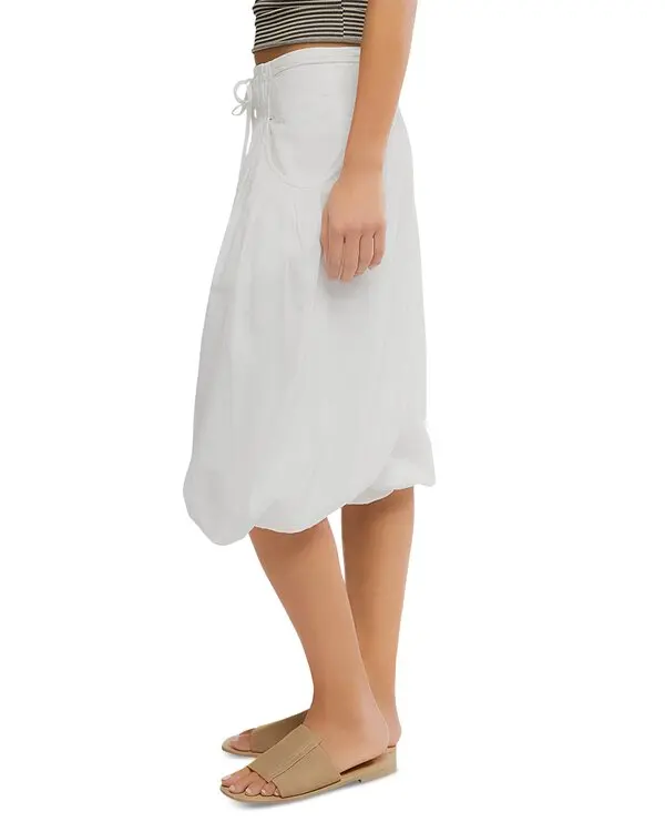 Free People Calle Bubble Crop Pants - Tofu