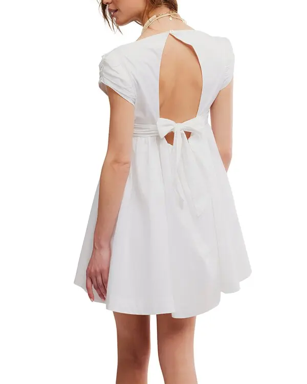 Free People Raven Mini Dress - Ivory