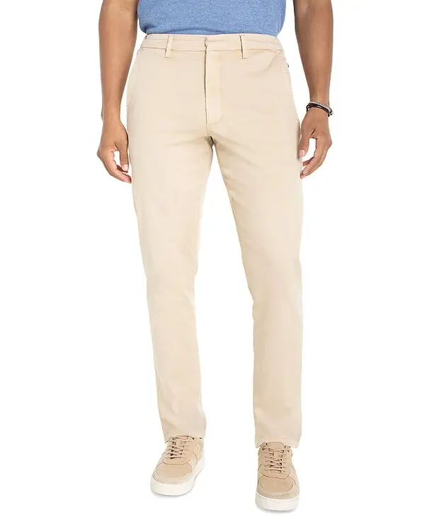 LIVERPOOL Pullon Chino Pants - Oat