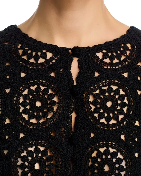 FRAME The Crochet Cardigan