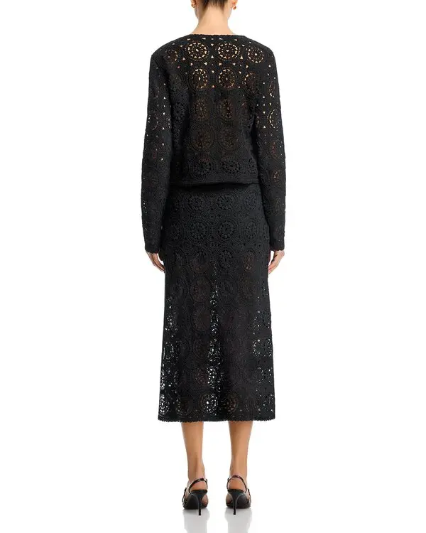 FRAME The Crochet Cardigan