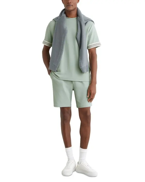 REISS Regular Fit 7" Shorts - Mint Green