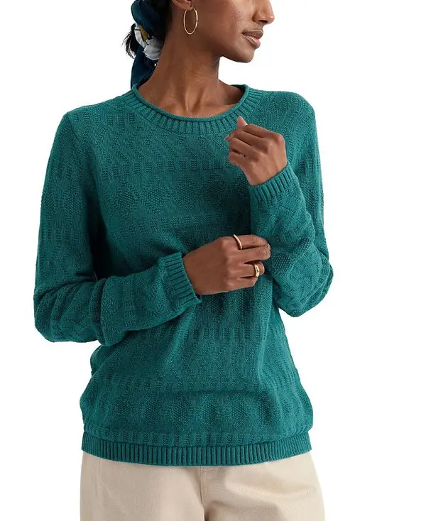 SEASALT CORNWALL Kinter Sweater - Deep Dive