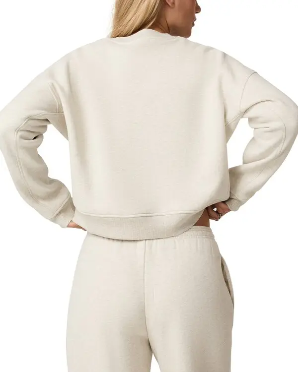Vuori Restore Mini Crewneck Sweatshirt - Bone Heather