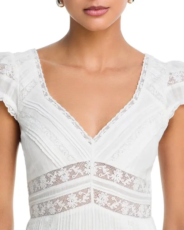 LoveShackFancy Edena Mini Dress
