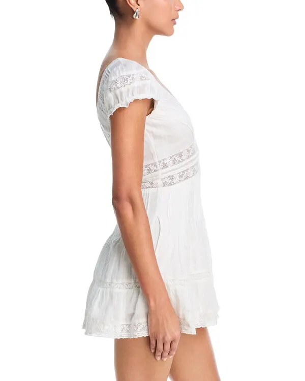 LoveShackFancy Edena Mini Dress