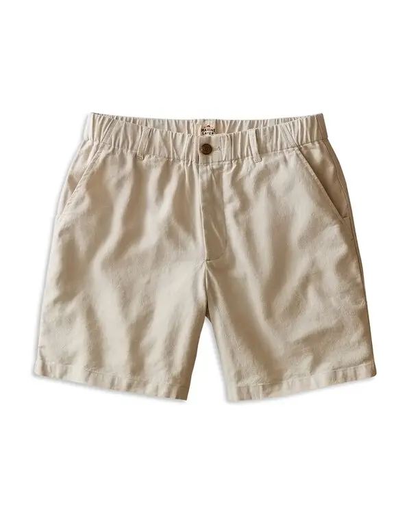 Marine Layer 7" Hemp Chino Shorts - Natural