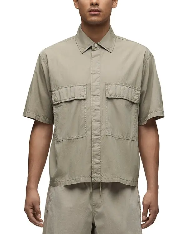 Hudson Jeans Utility Pocket Short Sleeve Shirt - Laurel