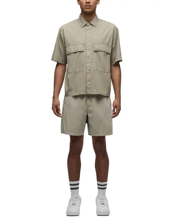 Hudson Jeans Utility Pocket Short Sleeve Shirt - Laurel