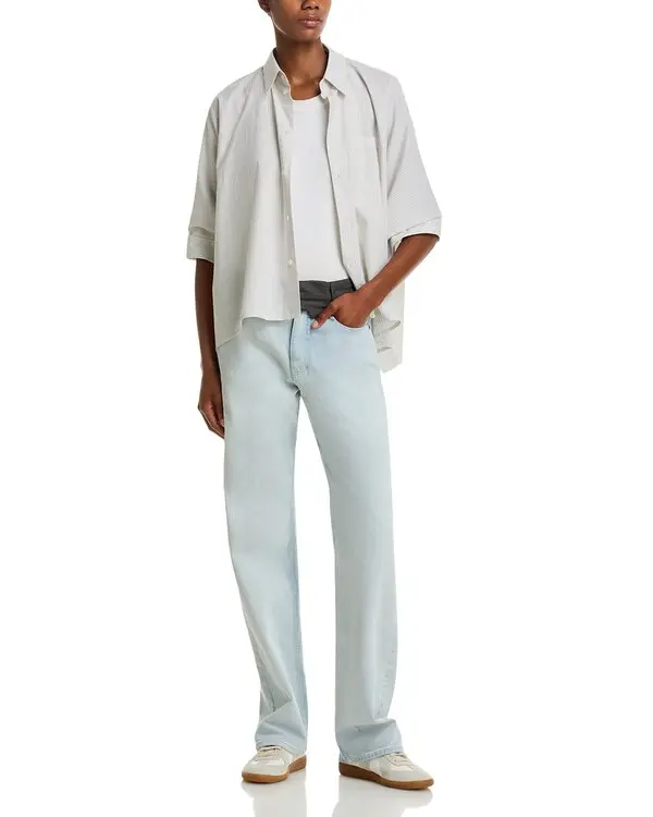 MAISON MARGIELA High-rise Straight Jeans