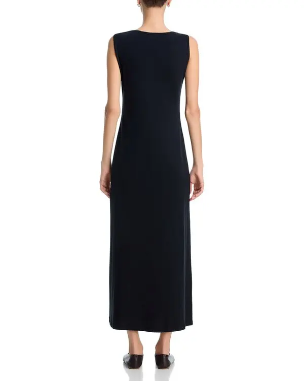 LESET Nando Boatneck Maxi Dress - Black
