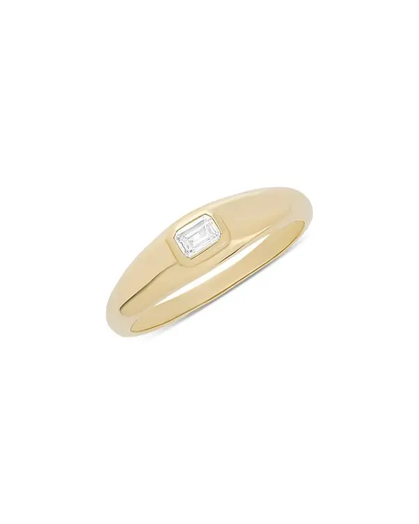 Lana Jewelry 14k Yellow Diamond Solitaire Ring - Gold