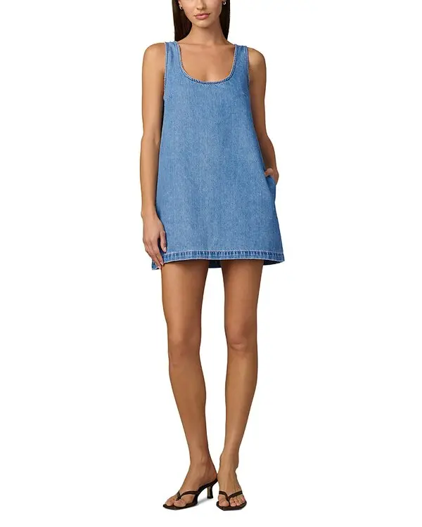 Joe's Jeans The Scoop Neck Denim Mini Dress - Notable