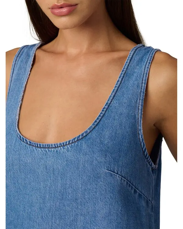 Joe's Jeans The Scoop Neck Denim Mini Dress - Notable