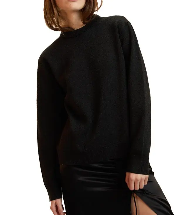 Cynthia Rowley Metallic Knit Pullover