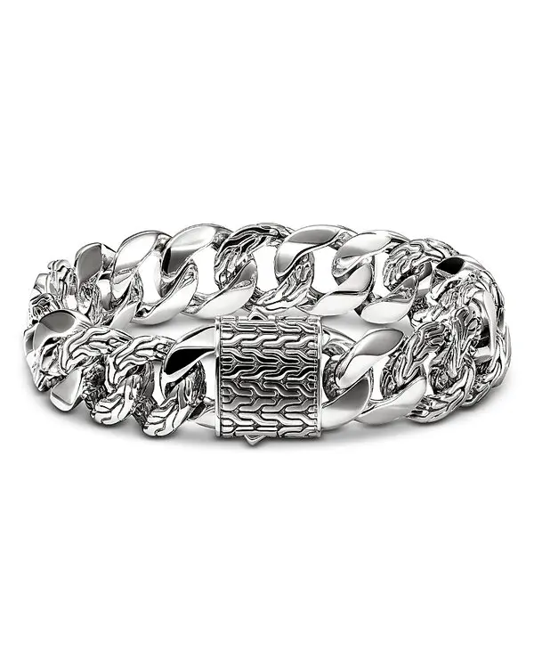 John Hardy Sterling Curb Link Bracelet - Silver