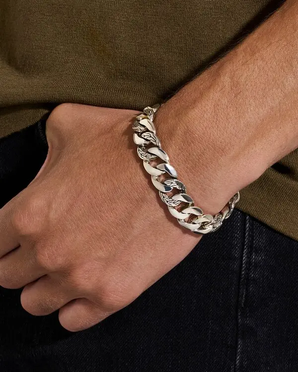 John Hardy Sterling Curb Link Bracelet