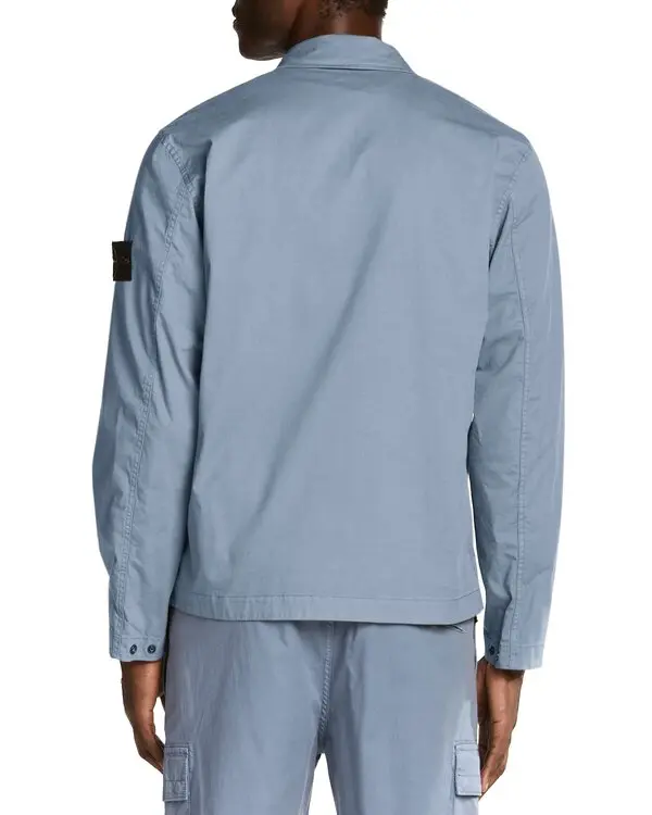 Stone Island Classic Fit Pocket Overshirt - Dark Blue