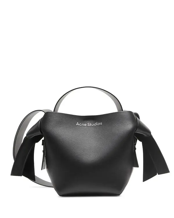 Acne Studios Musubi Mini R Leather Shoulder Bag