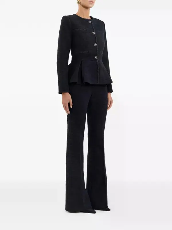 Rebecca Vallance Button-up Peplum Jacket