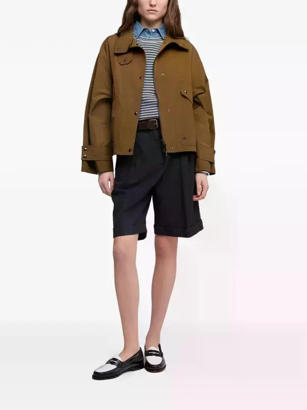 Aspesi High-neck Button-up Jacket