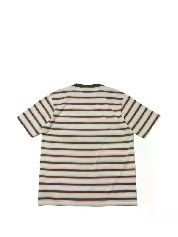 Auralee Striped Short-sleeve T-shirt