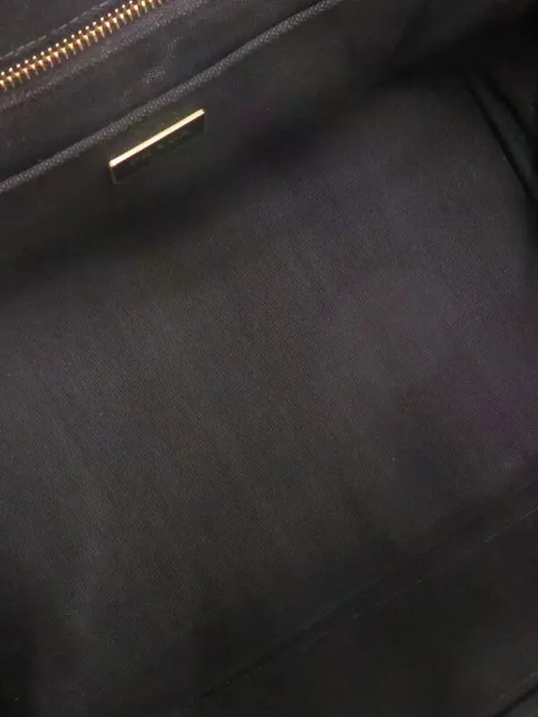 Prada Canvas Canapa Logo Satchel - Black