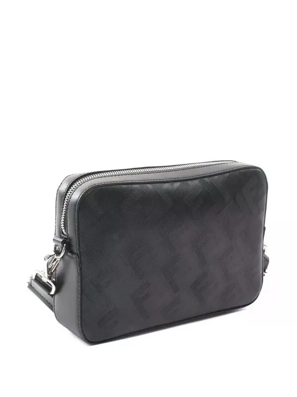 Fendi 2000-2010 Diagonal Camera Crossbody Bag - Black