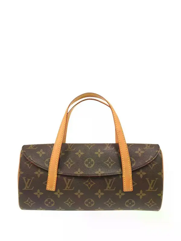 LOUIS VUITTON 2002 Monogram Sonatine Handbag - Brown